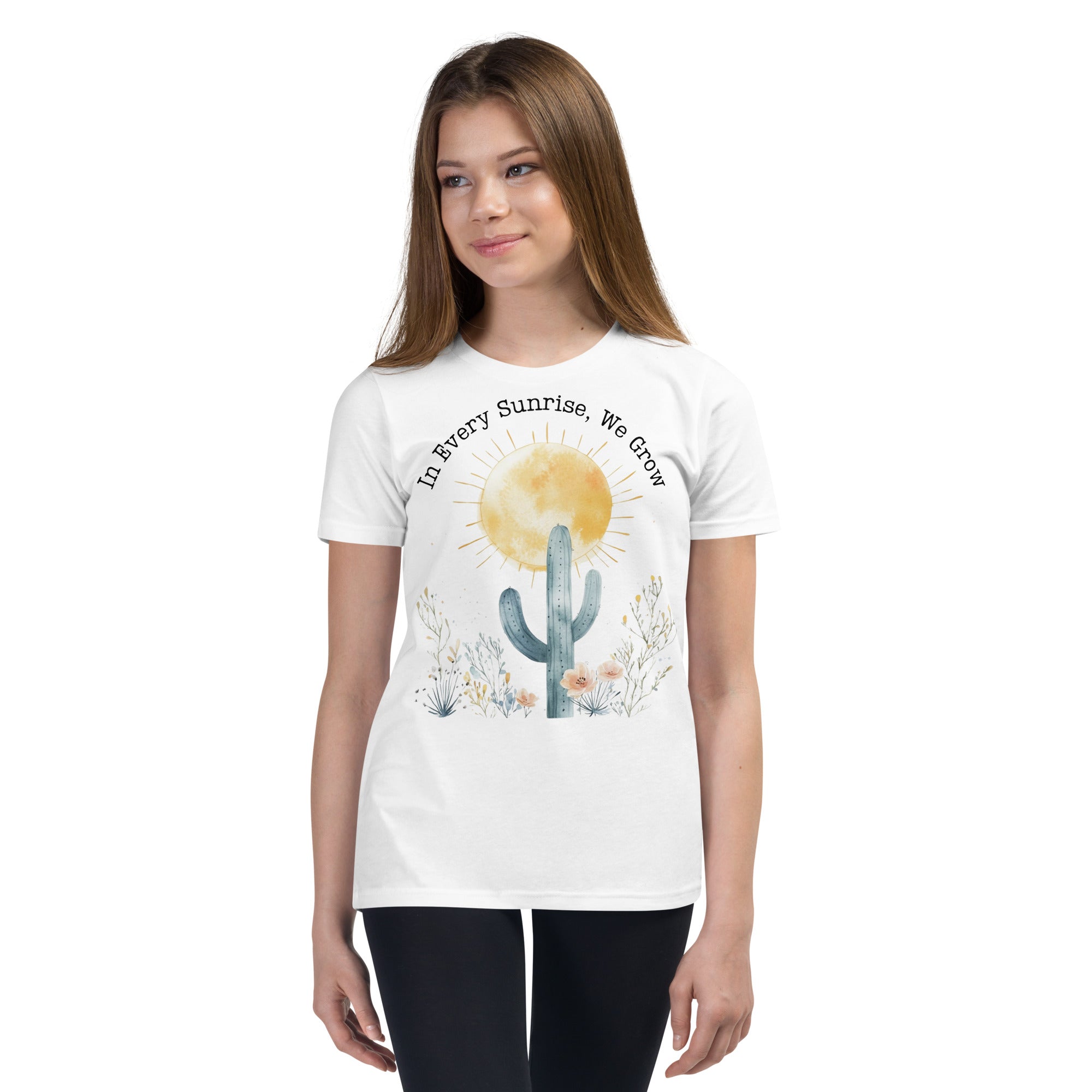 In Every Sunrise, We Grow Tee (Youth) – Mini & Me Threads